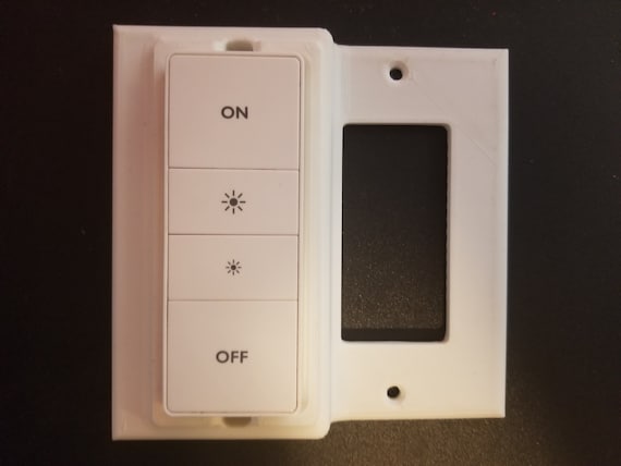 Philips Hue V1 Stealth Decora 2 Gang Dimmer Switch Magnetic | Etsy