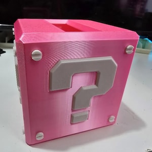 Super Mario Item Box (question Box) Tissue Cover - Etsy