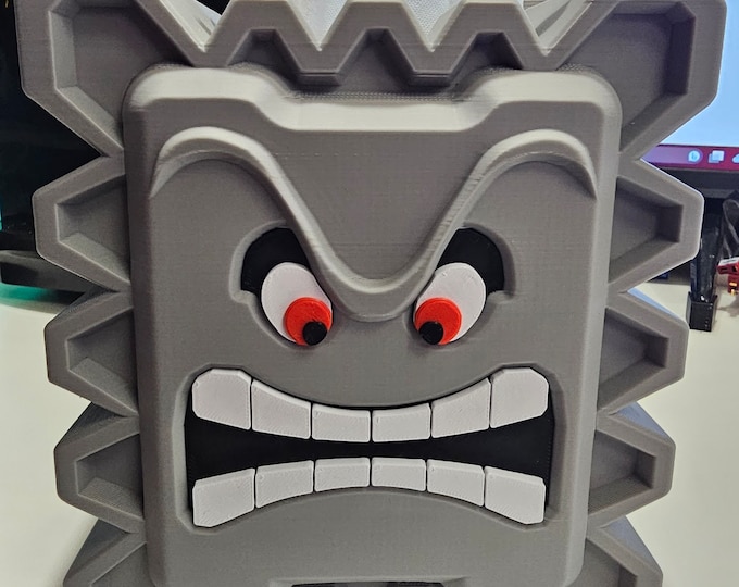 Nintendo Mario Video Game Handmade Plastic Canvas Tissue Box Cover Home ...