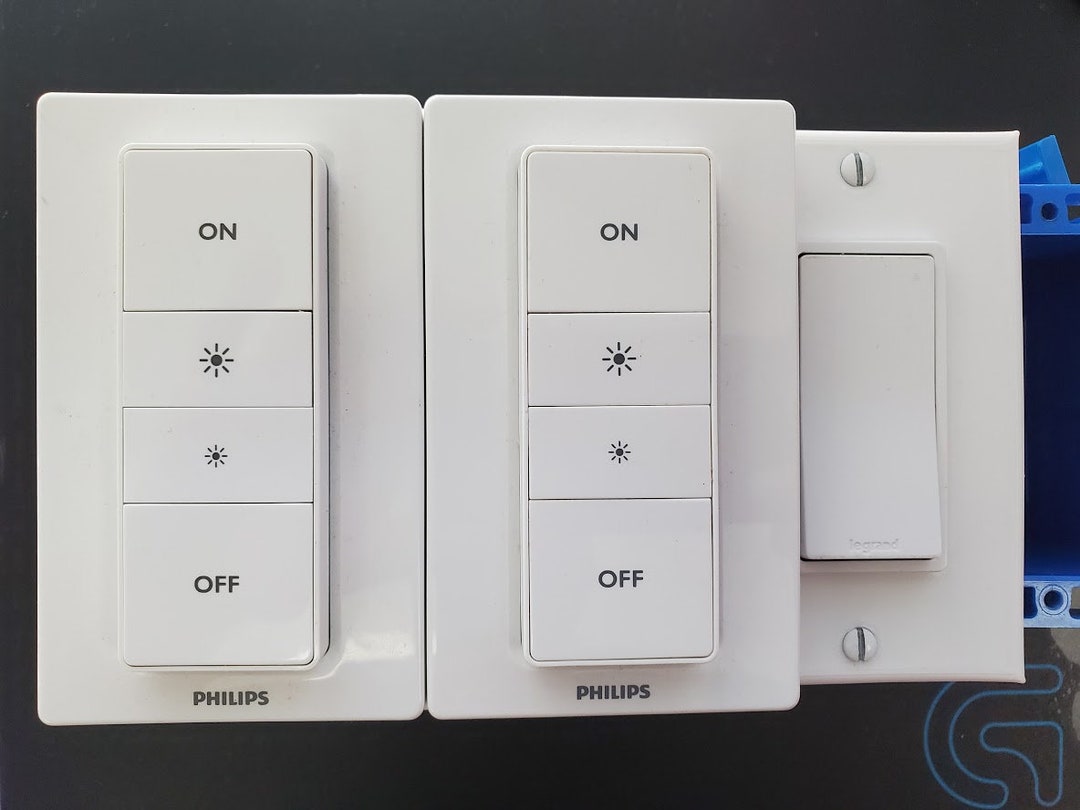 The Original Philips Hue Low Pro 2 Stealth Decora Spacer + 1 Gang ...