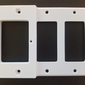 The Original Philips Hue Low Pro Stealth Decora Spacer + 2 Gang Decora ...