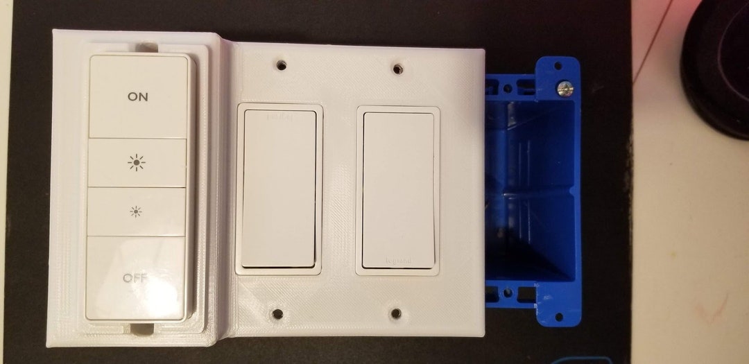 The Original Philips Hue 1 Gang Stealth Decora 3 Gang Decora Cover ...