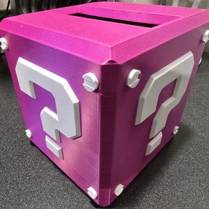 Super Mario Item Box (question Box) Tissue Cover - Etsy