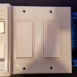The Original Philips Hue 1 Gang Stealth Decora 3 Gang Decora Cover ...