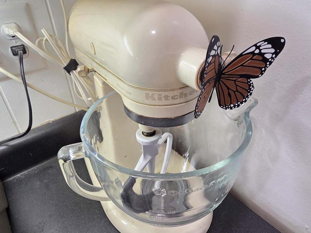 Spinning Kitchenaid Butterfly Decor – Fun Mixer Accessory - Etsy