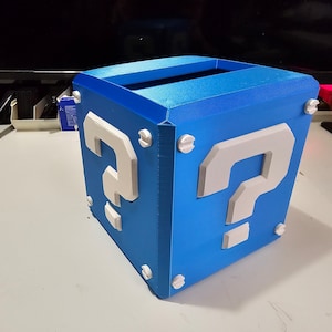 Super Mario Item Box (question Box) Tissue Cover - Etsy