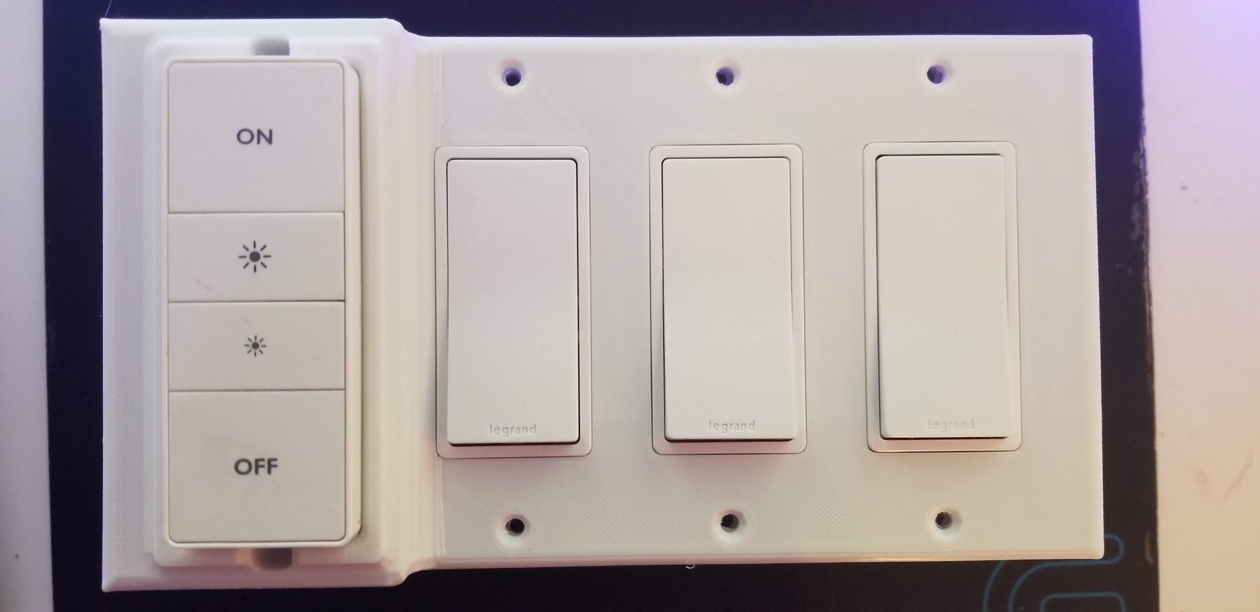 The Original Philips Hue Stealth 1 Gang Stealth 3 Gang Decora Cover ...