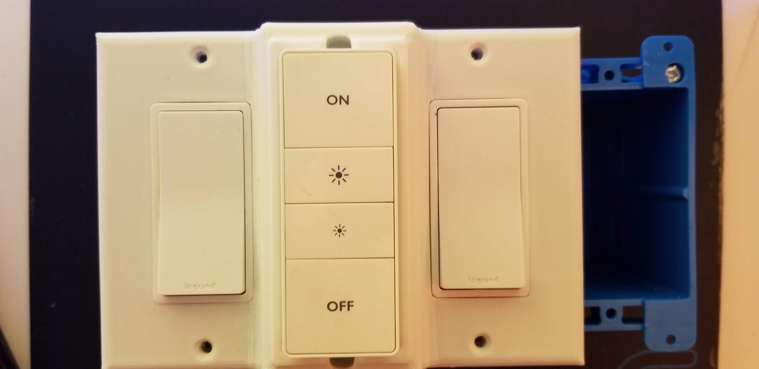 The Original Philips Hue 3 Gang Inside Stealth Decora Cover/plate - Etsy