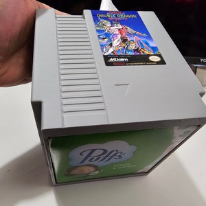 NES Cartridge Double Dragon II Tissue Cover Box - Etsy