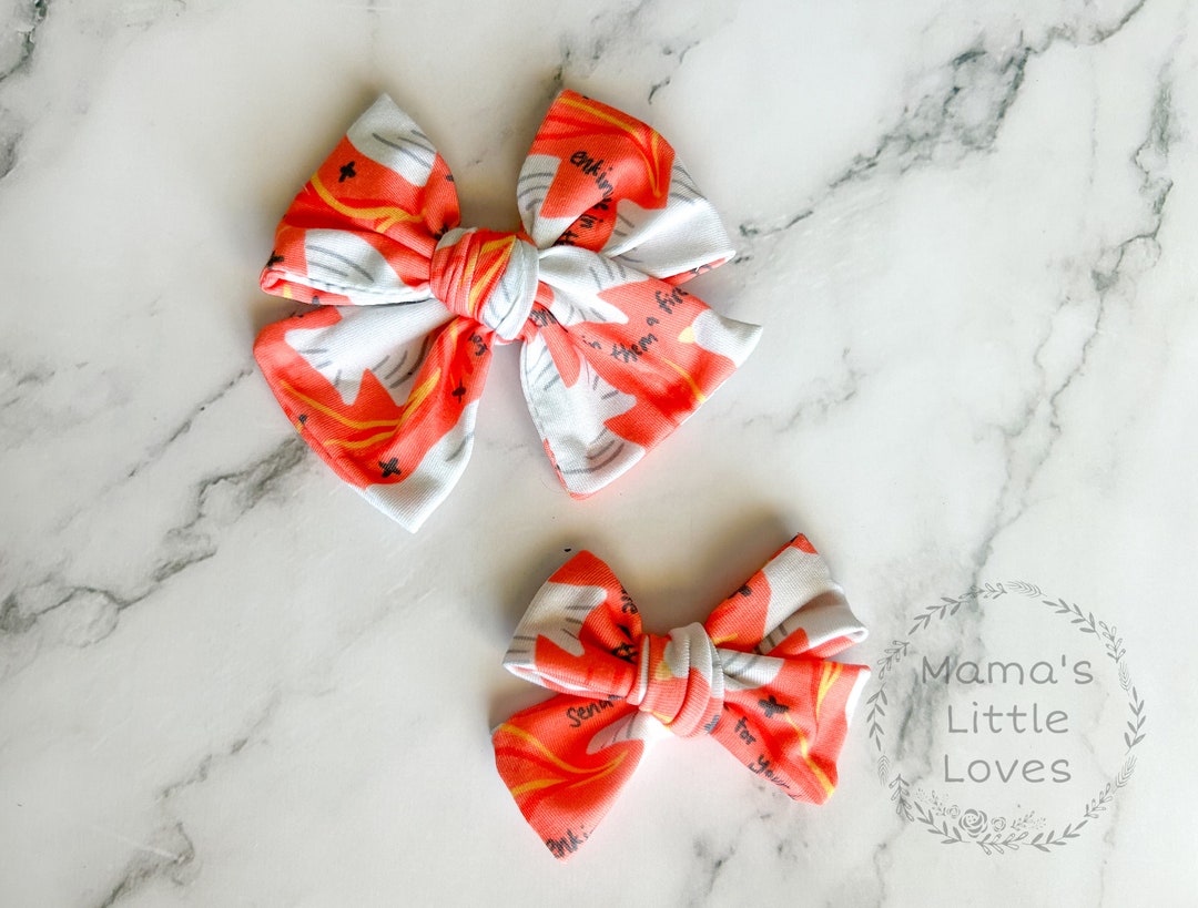 Holy Spirit - Dove - Flames - Catholic - Bow - Gift - Clip - Nylon ...