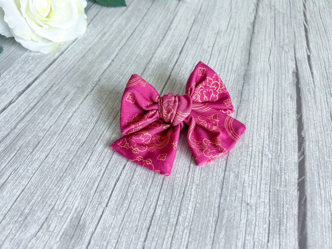 Our Lady of Guadalupe Gown - Red and Gold - Catholic- Bow - Gift - Clip ...