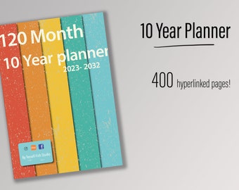 10 Year Planner - Etsy