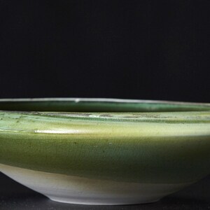 Chris Staley Studio Pottery Bowl Hand Thrown Beautiful Glaze, Signed - Etsy