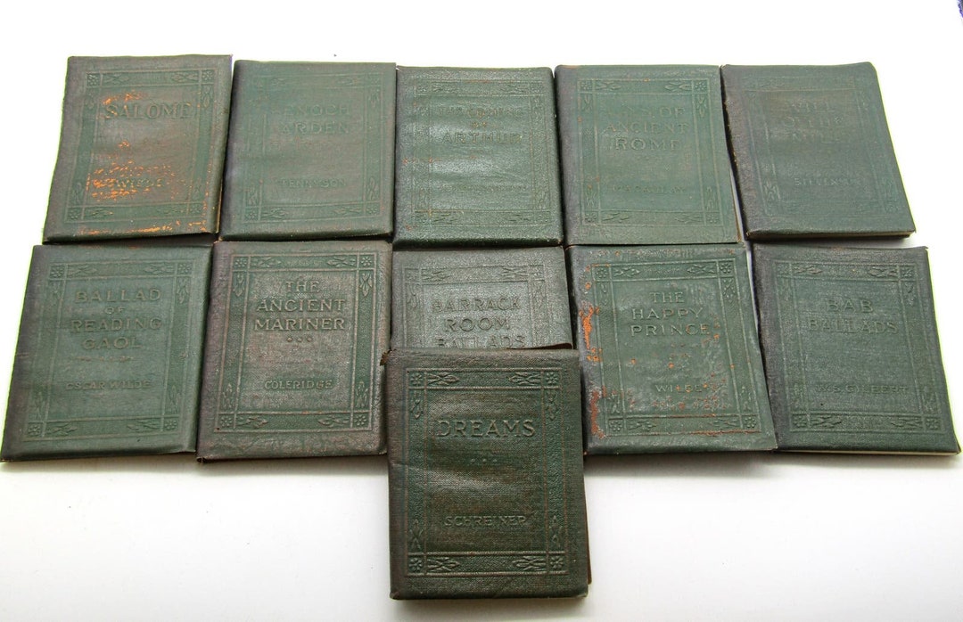 Little Leather Library Mini Books New York Oscar Wild See List - Etsy