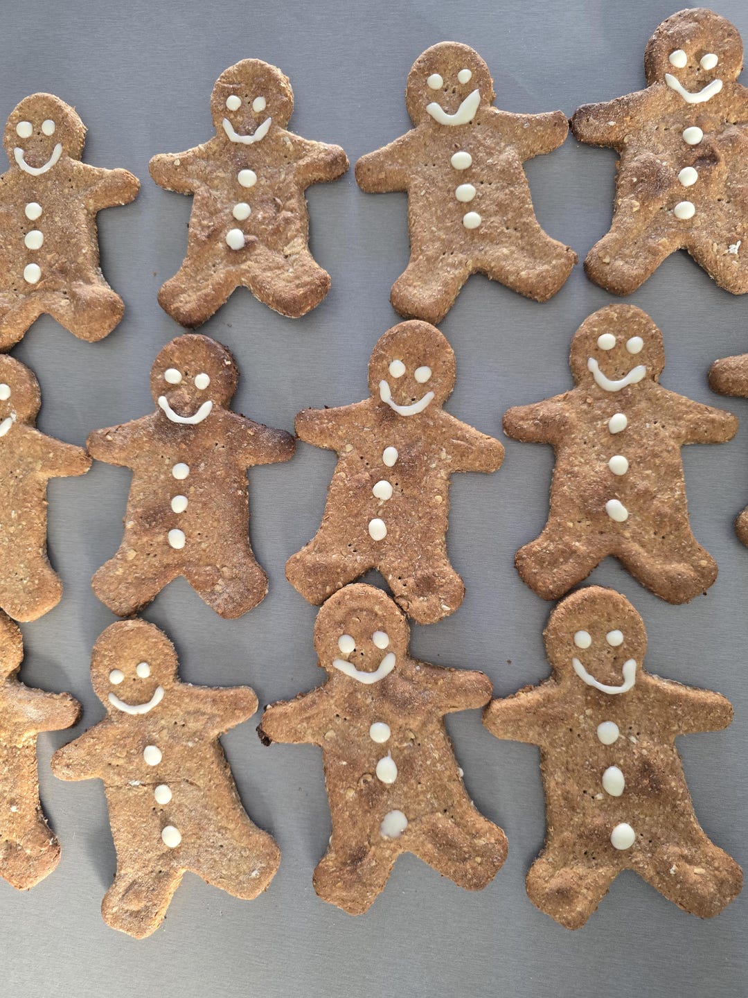 Gingerbread Man Dog Treat: Handmade Ginger Peanut Butter Biscuit - Etsy