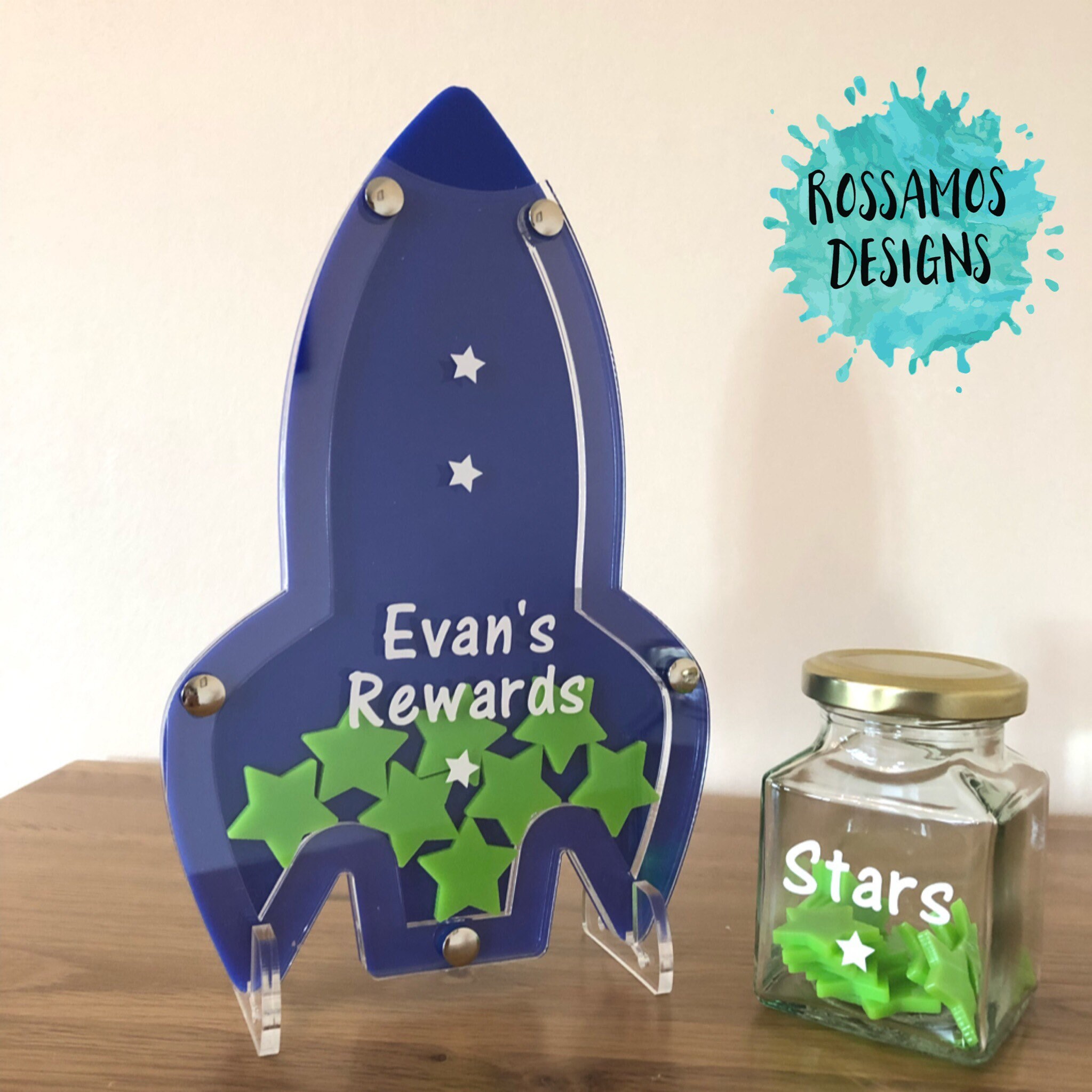Rocket Reward Drop Box - Etsy UK
