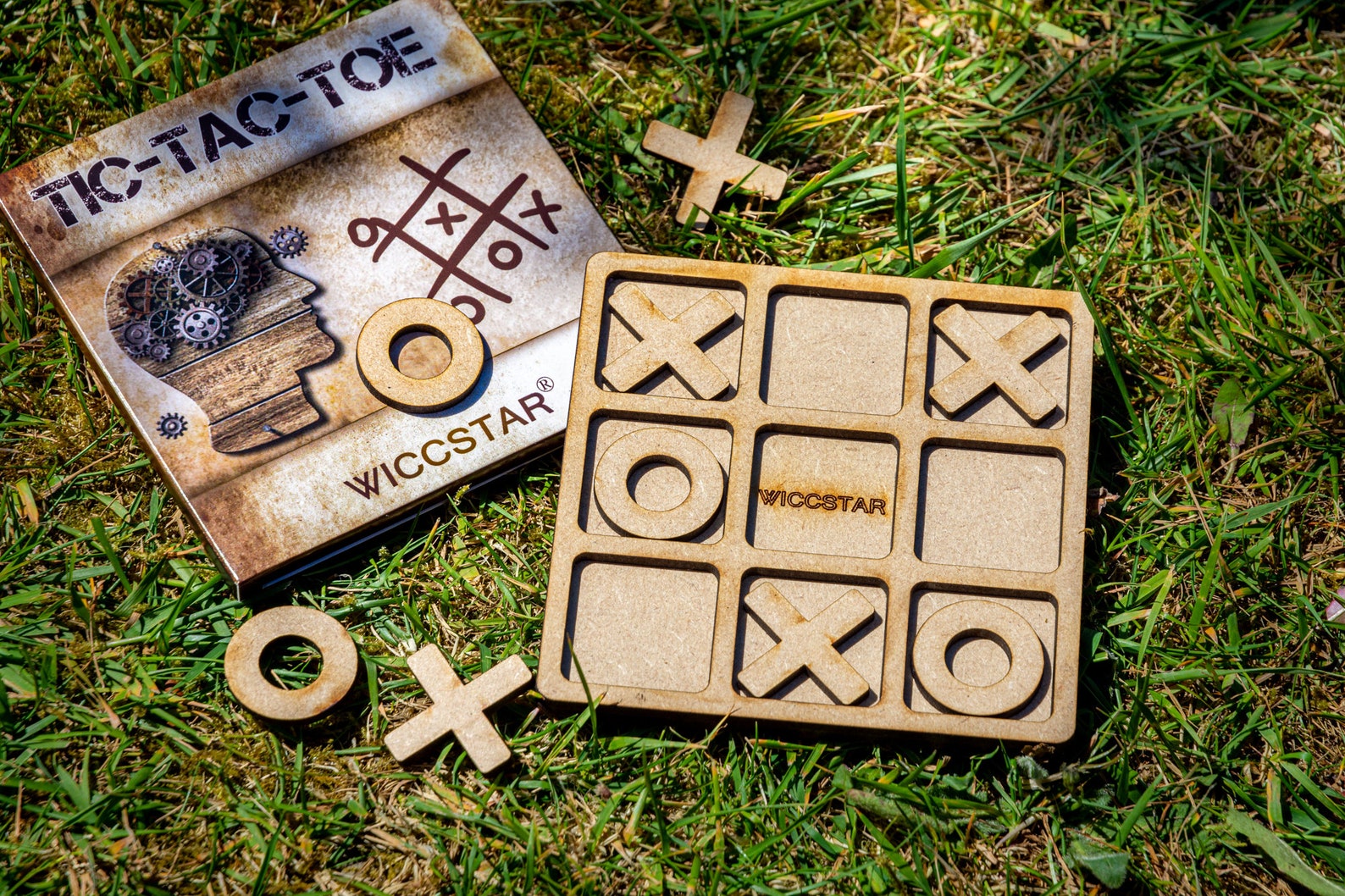 Tic Tac Toe Game for Kids and Adults. Family Noughts and - Etsy