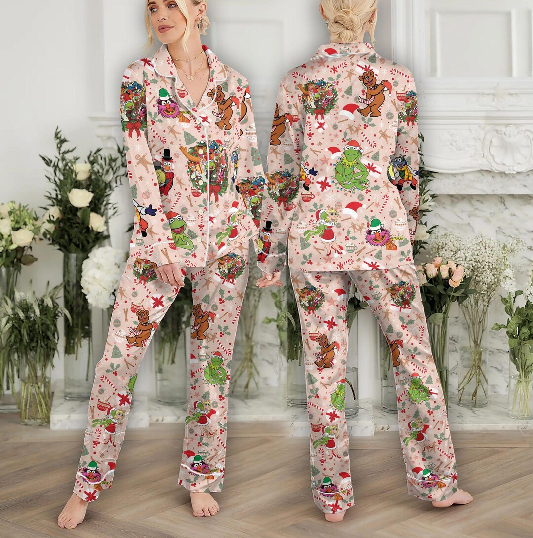 The Muppet Christmas Carol Pajamas Set Family, Muppet Xmas Holiday ...