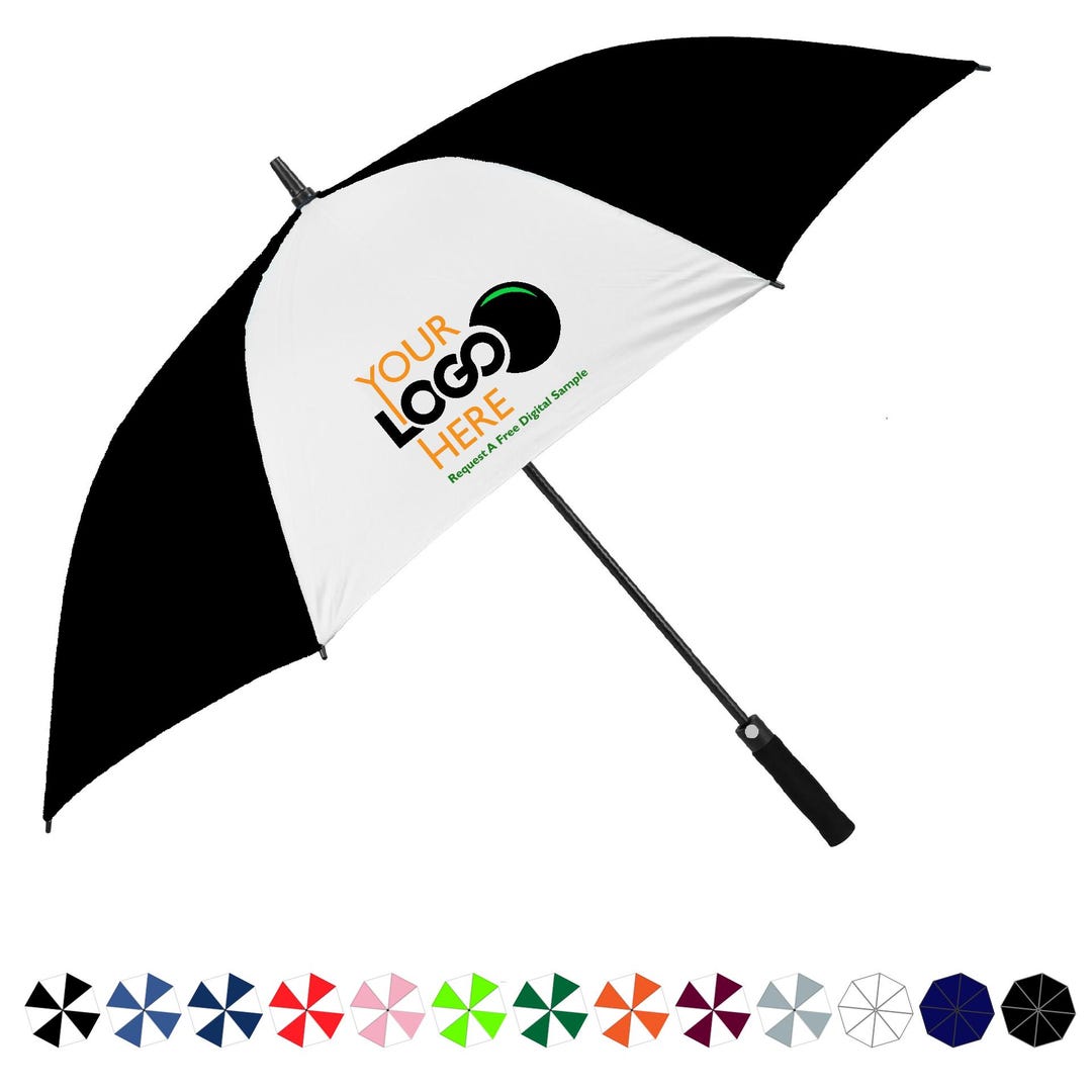 Golf Umbrella Custom Printed and Personalised - Print Your Logo ...