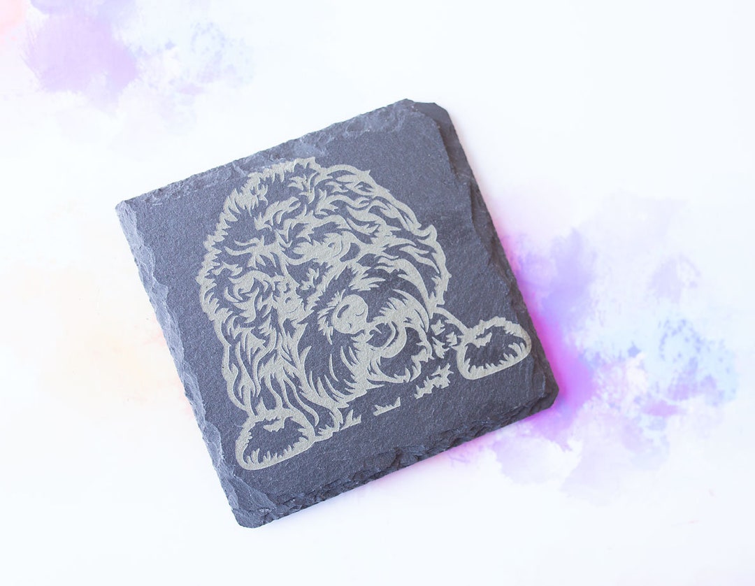 Cavapoo Engraved Dog Coaster - Etsy