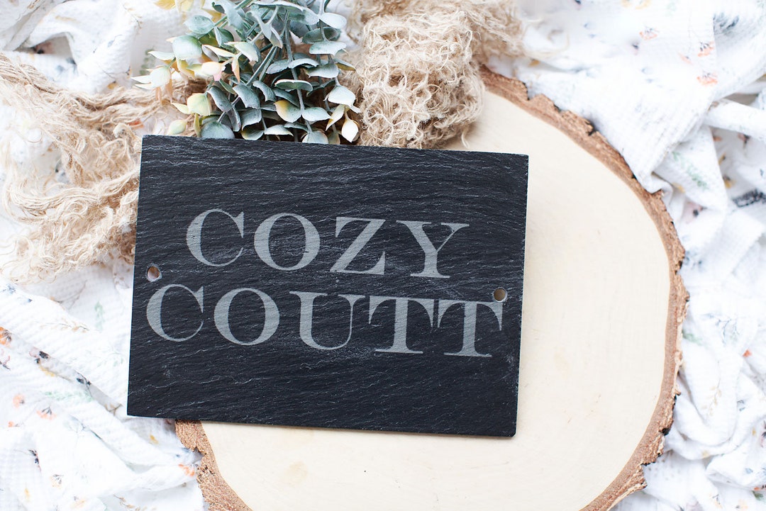 Slate Door Number I Slate Gate Sign Plaque I Stone Home Number Name ...