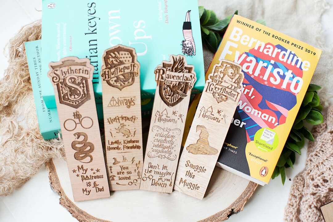 Wizard Inspired Book Marks I Wizard House Bookmarks I Hogwarts I ...