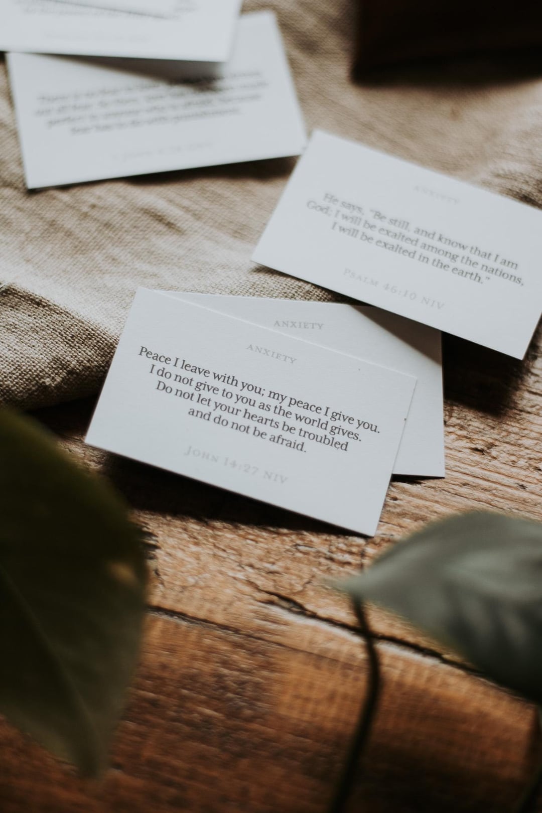 Custom/bespoke Scripture Memorization Pack | Leather Wallet & 21 Themed ...