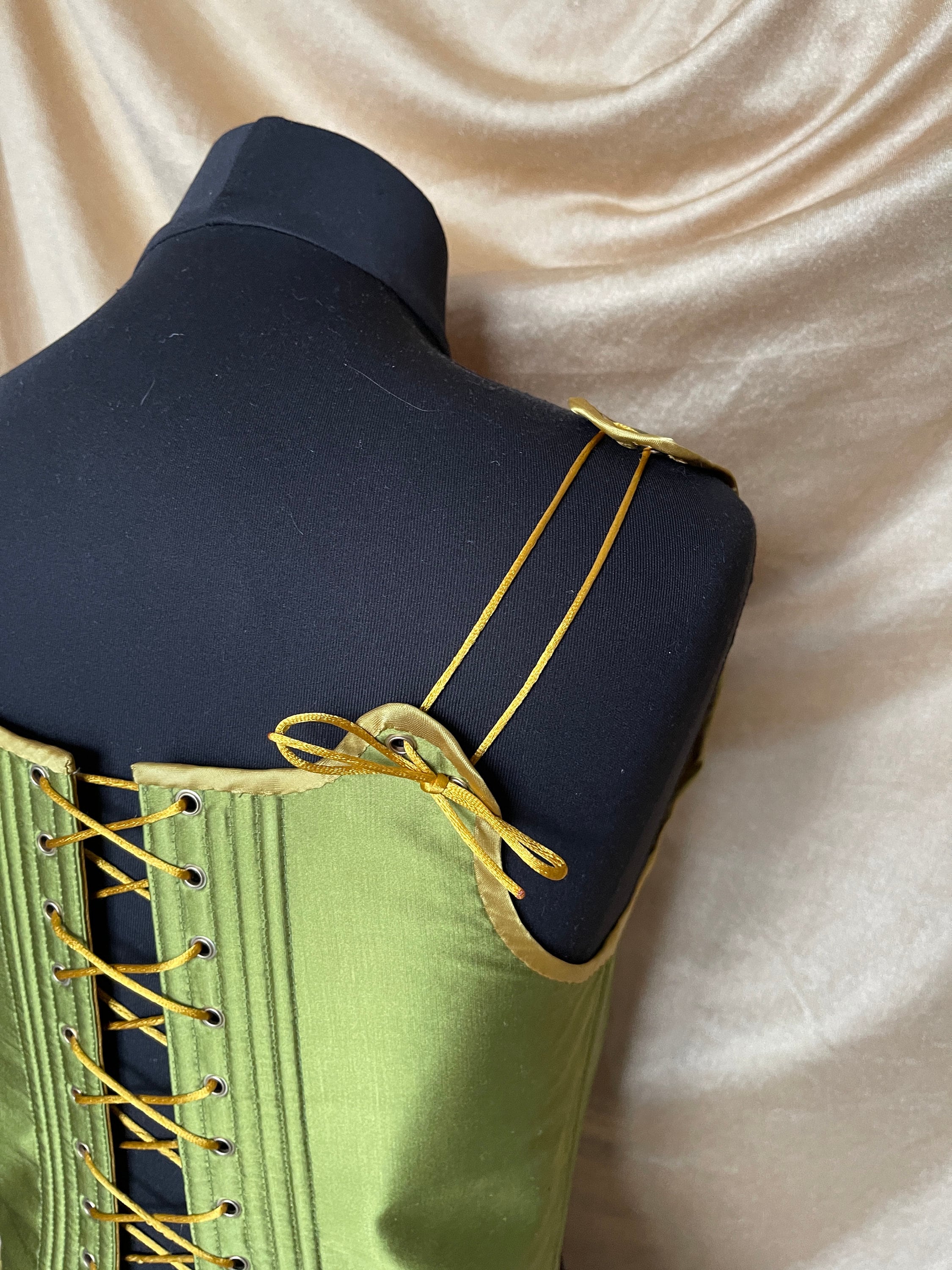 Ready Made Reversible Tudor Corset: 16th Century Style Stays, M-L - Etsy