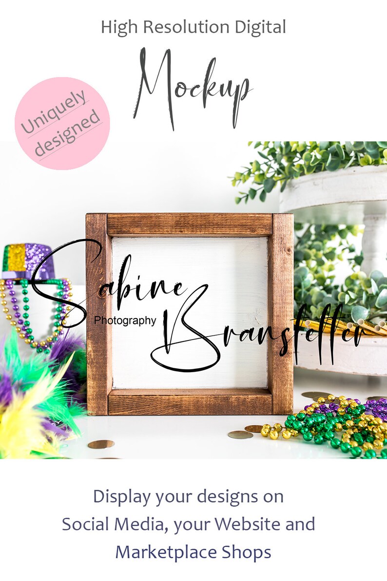 Mockup king Cake Mock Up-digital JPEG File 7x7 | Etsy