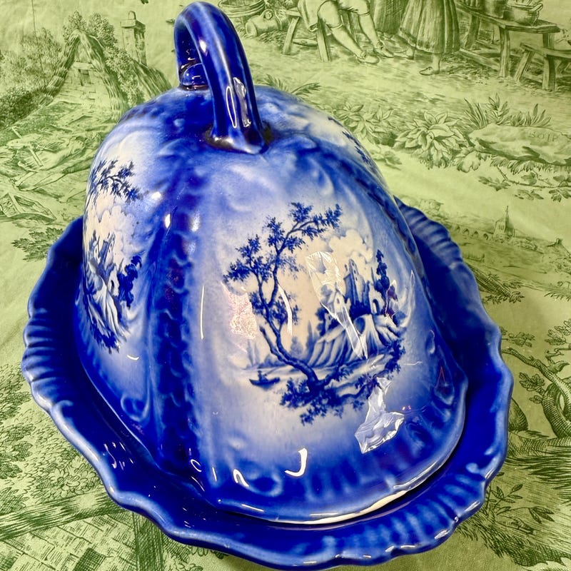 Covered Cheese Dish - Etsy