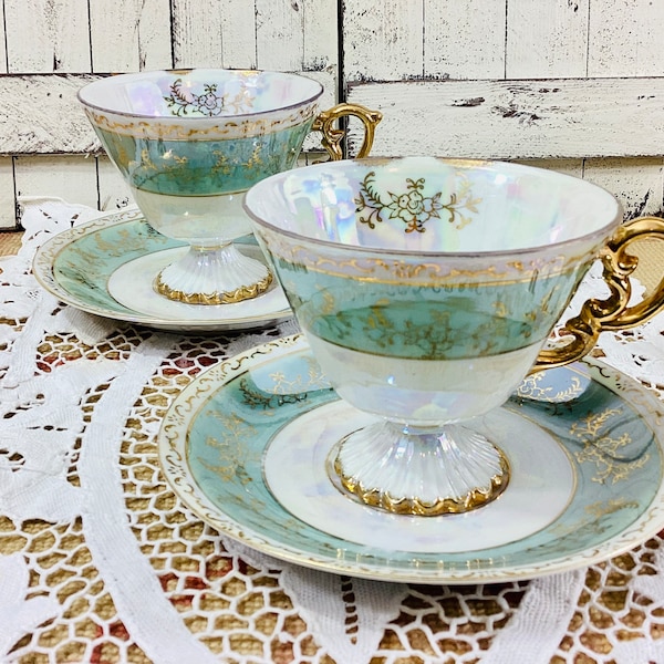 Footed Tea Cup - Etsy