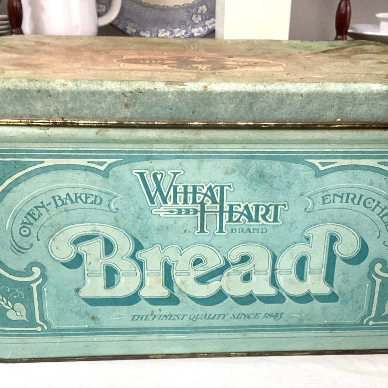Tin Bread Box - Etsy