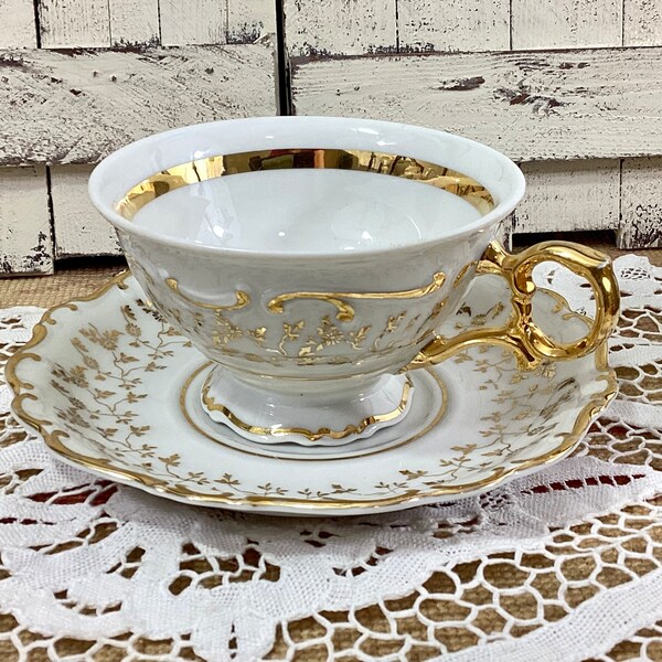 Footed Tea Cup - Etsy