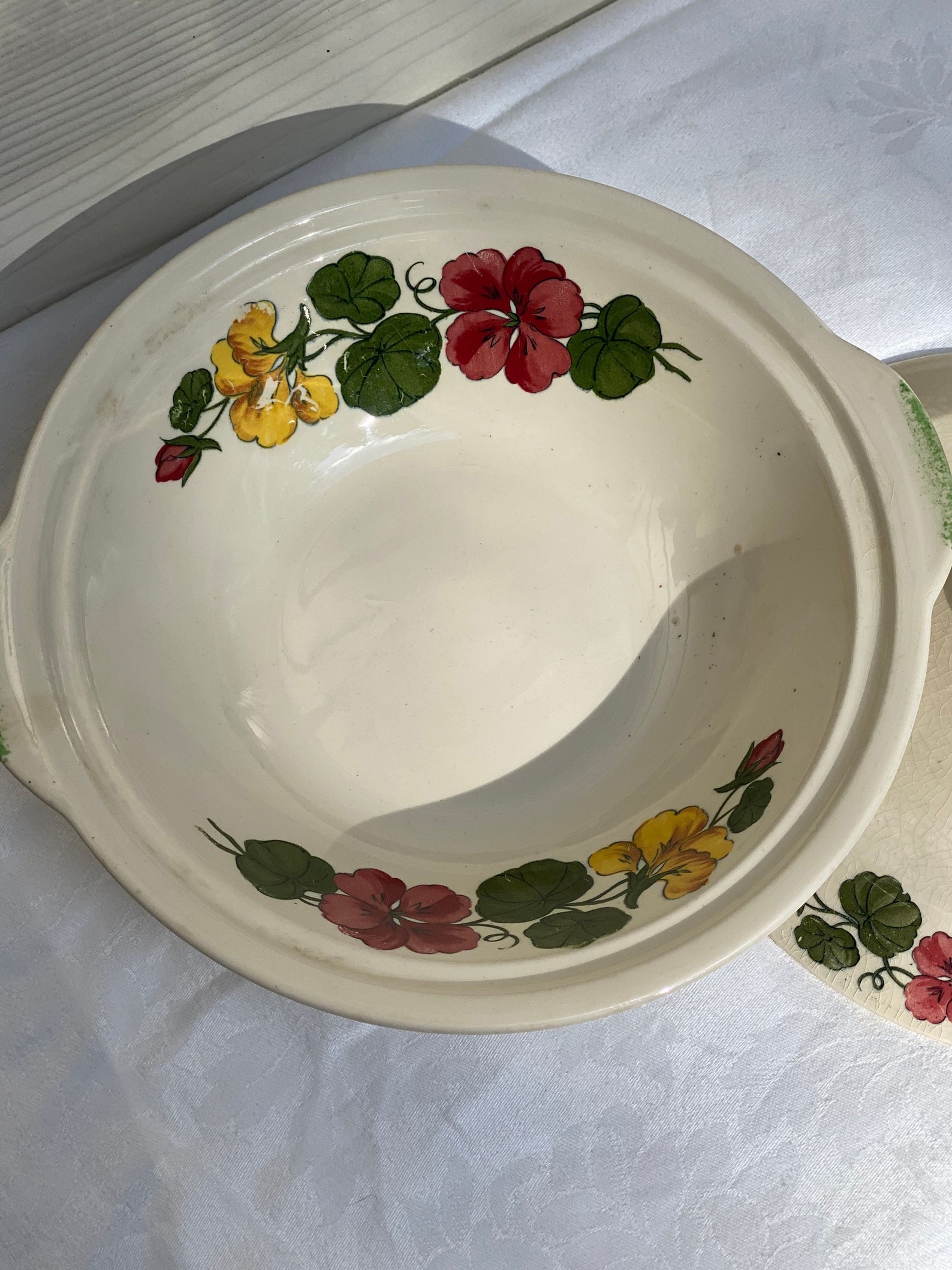 Paden City Pottery Covered Serving Dish Shenandoah Ware - Etsy