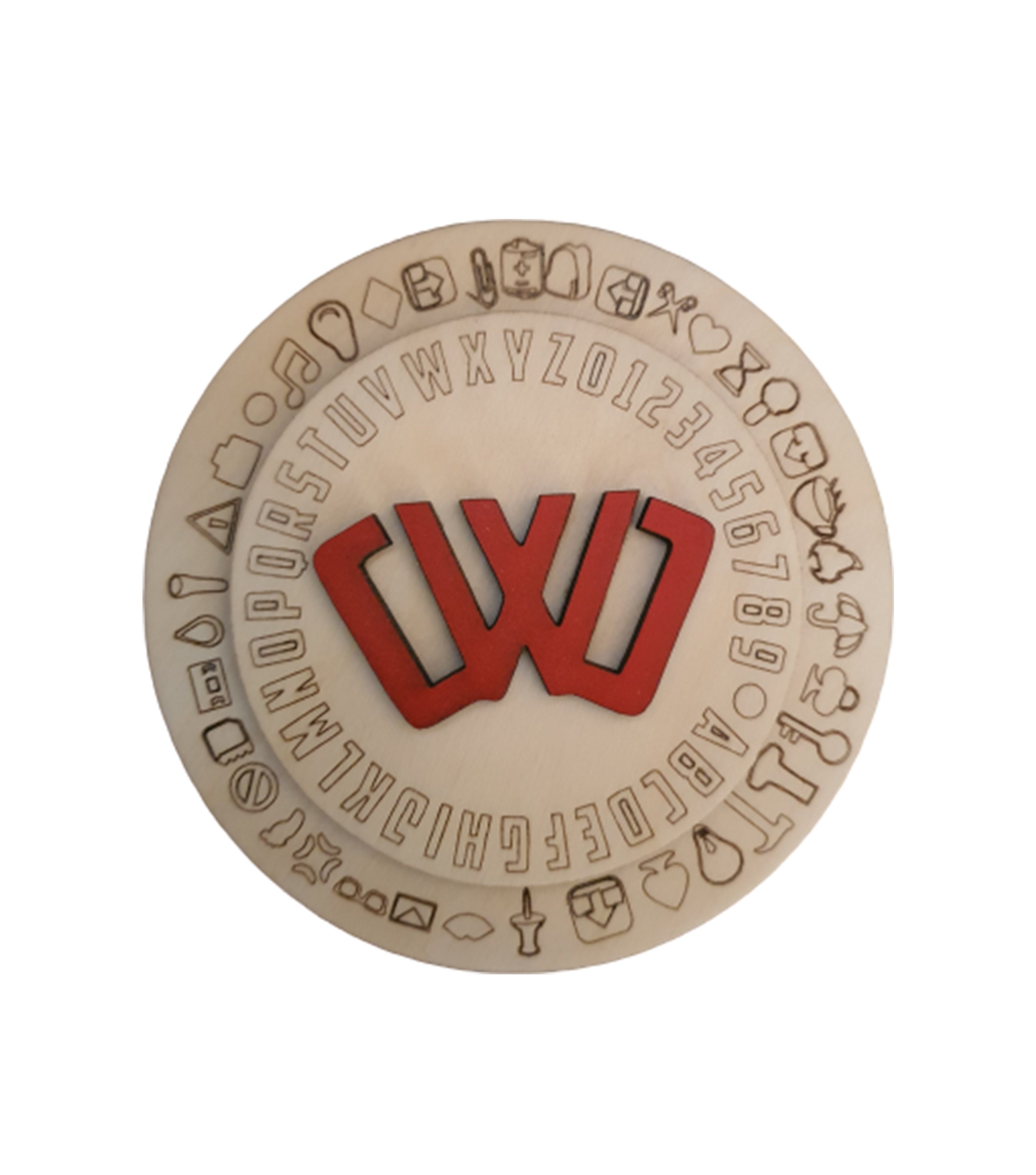 Spy Ninja Decoder wheel chad wild clay | Etsy