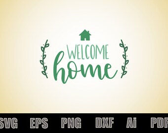 Welcome home print | Etsy