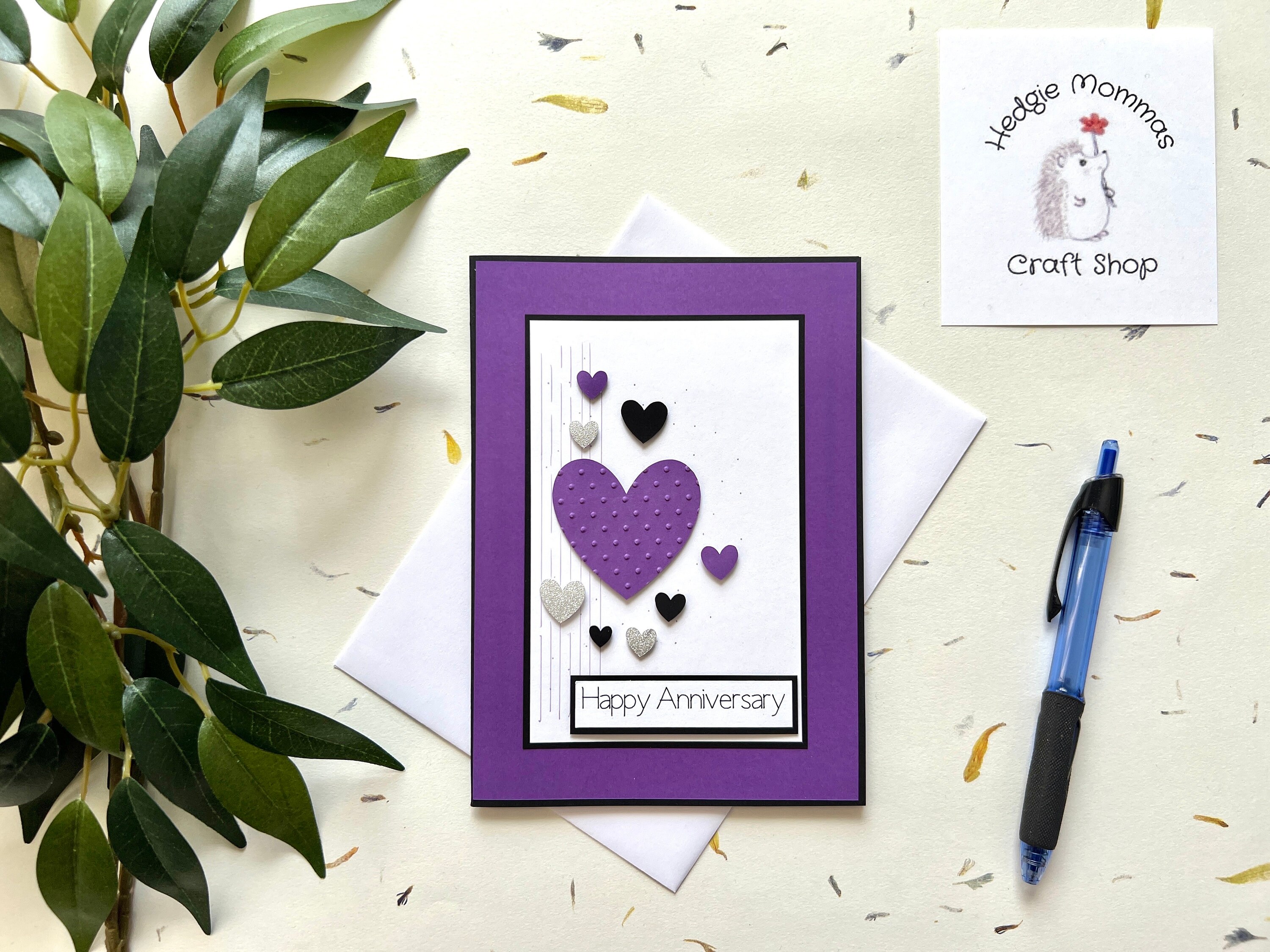 Anniversary Card, Happy Anniversary Card, Unique Anniversary Card ...