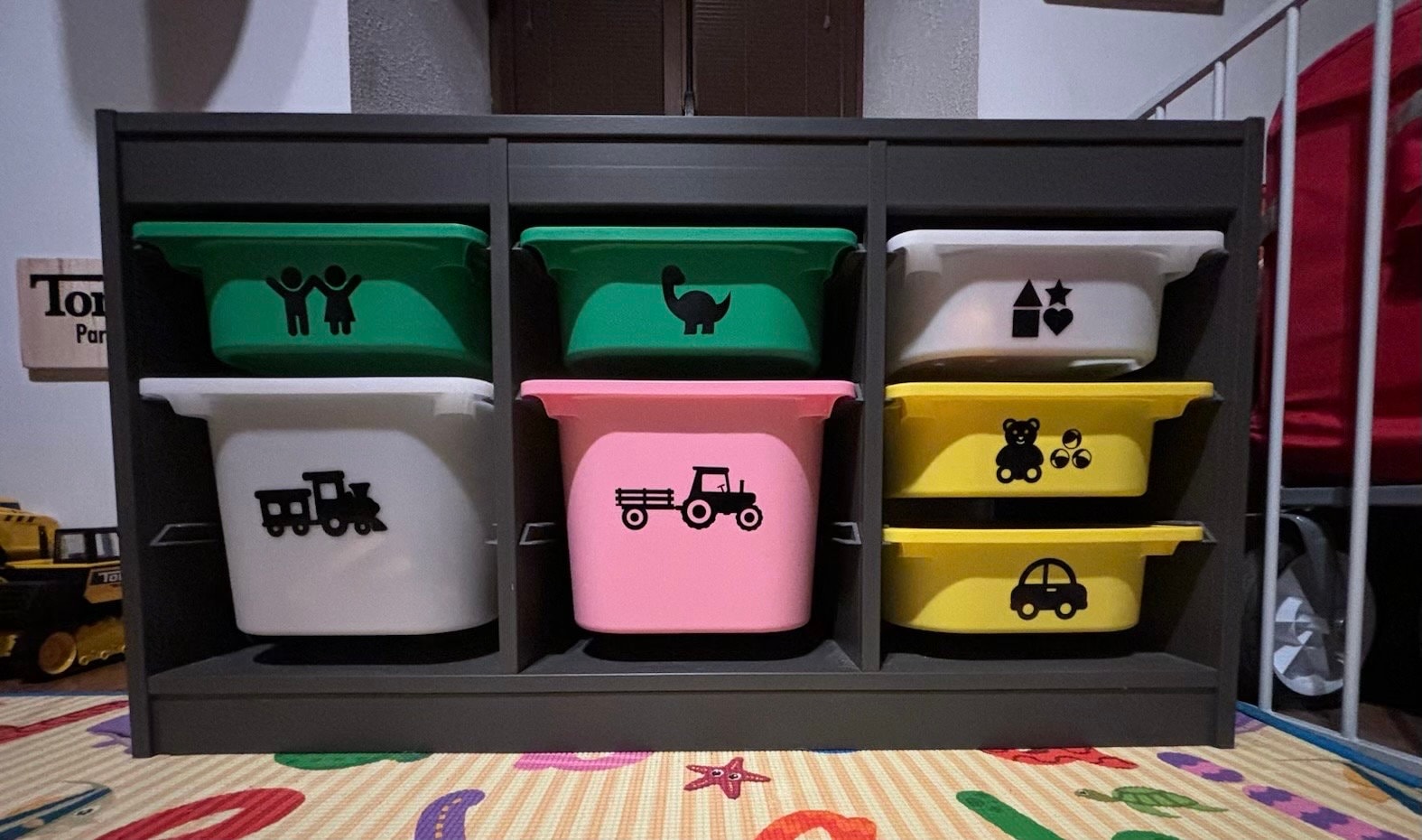 Toy Box Labels Storage Bin Labels Toy Identification Labels Vinyl ...