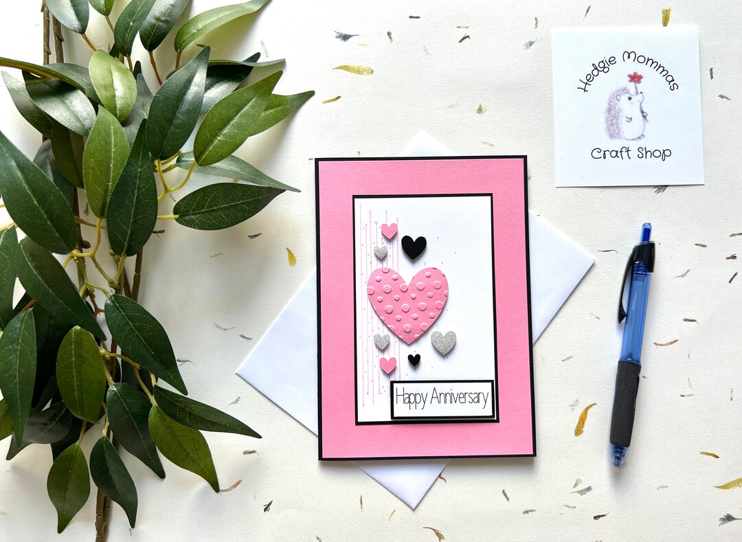 Anniversary Card, Happy Anniversary Card, Unique Anniversary Card ...