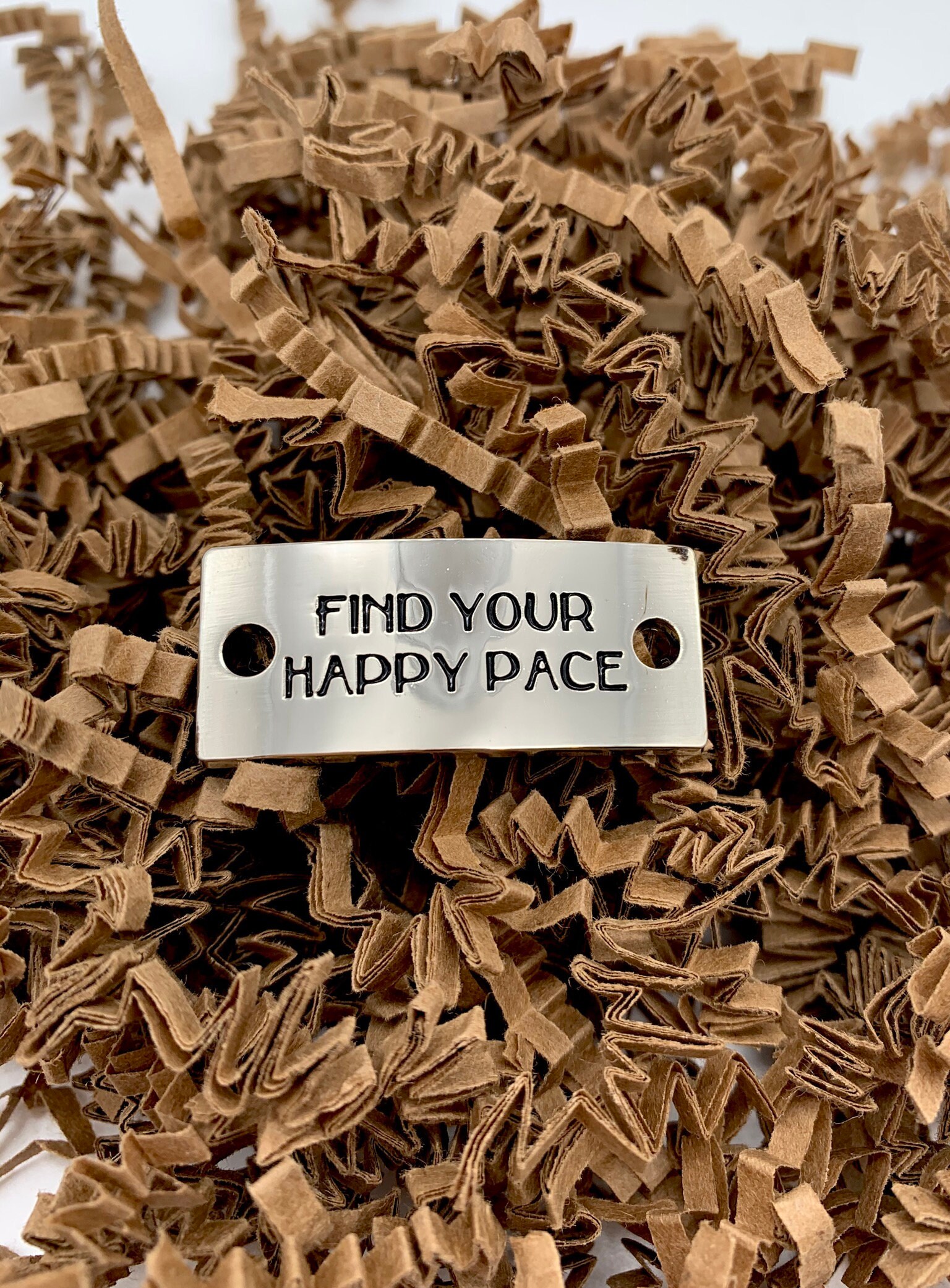 Find Your Happy Pace Custom Running Shoelace Tag Marathon - Etsy