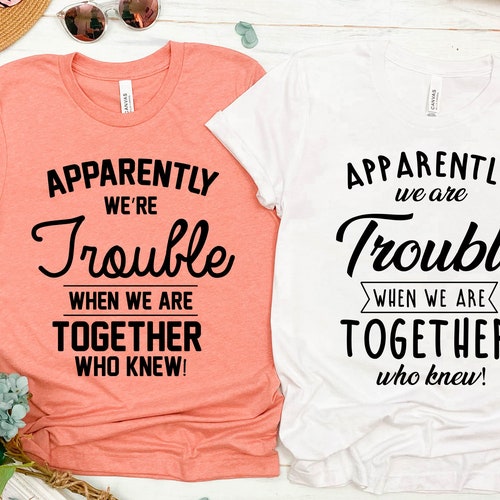 Matching Best Friend Shirts Best Gifts for Friends Birthday | Etsy