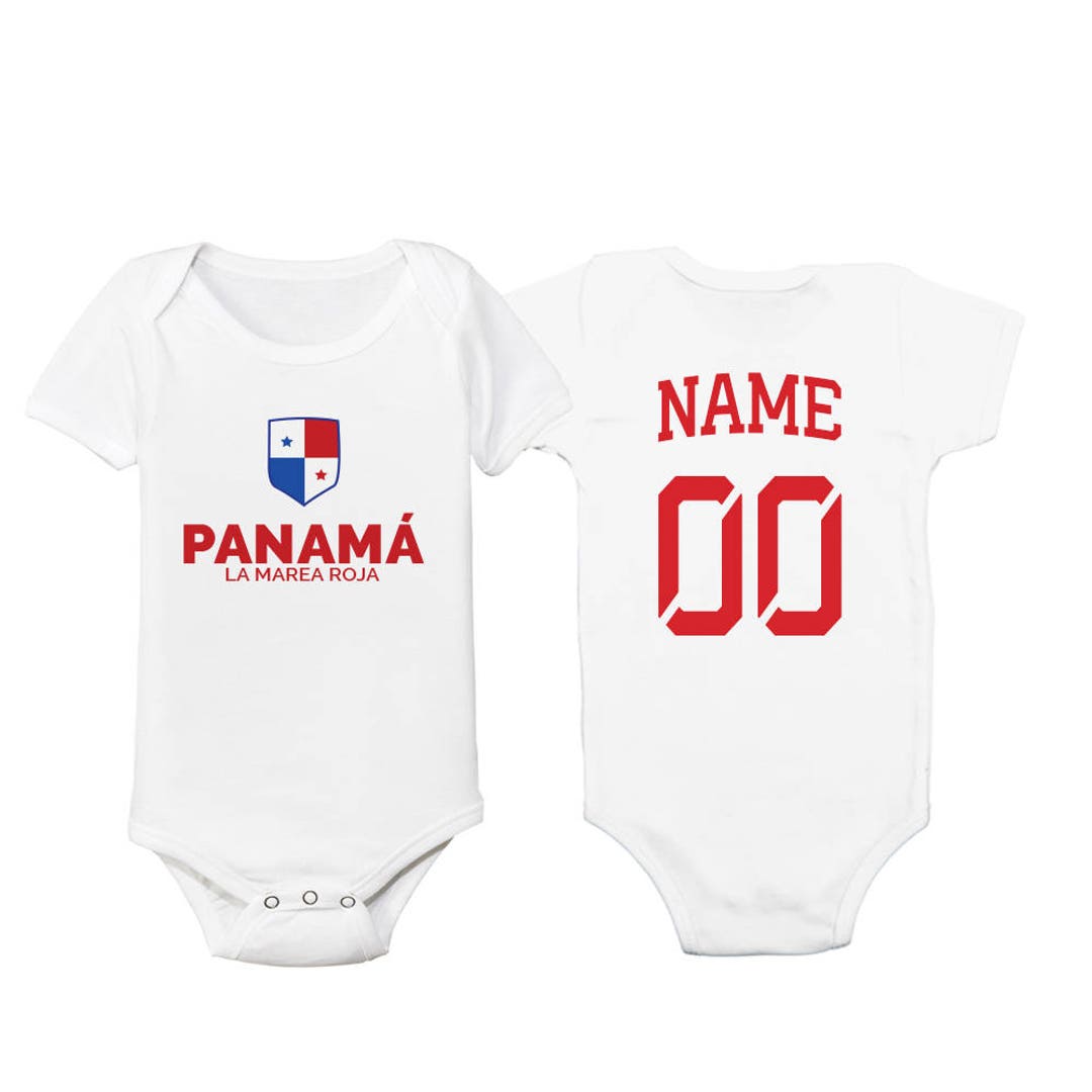 Panama Bodysuit Add Your Name and Number Infant Clothing Newest Fan ...