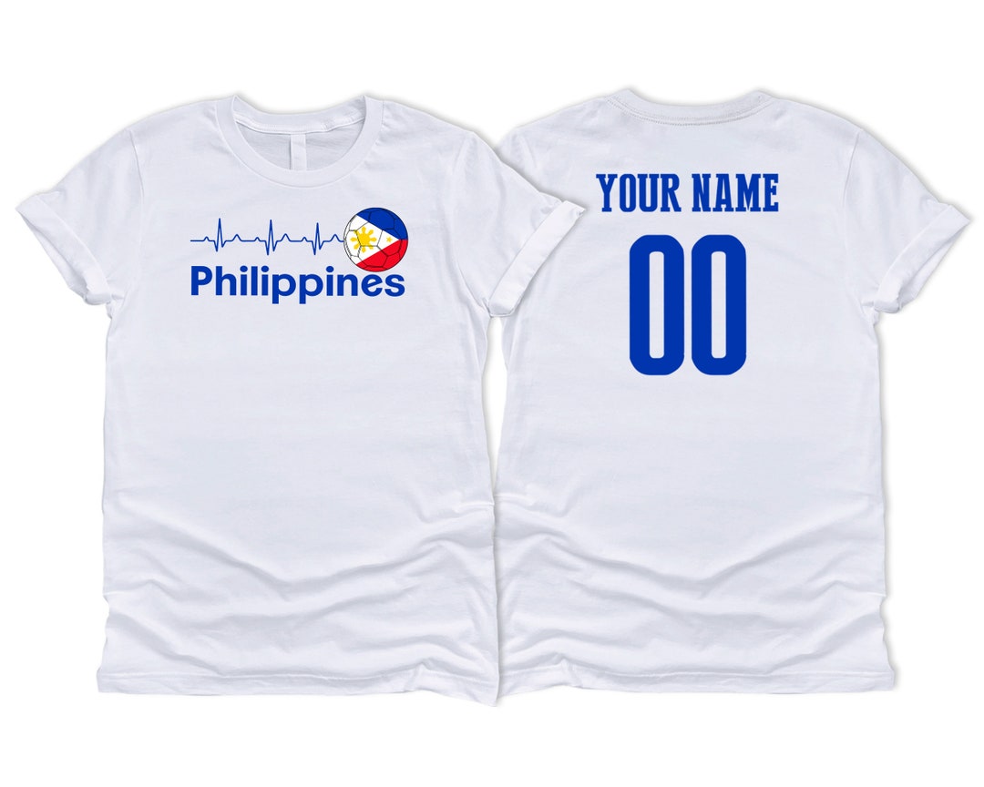 Philippines National Team T Shirt Unisex for Womens Soccer Flag Logo ...