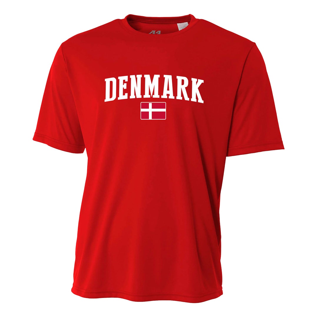 Denmark Soccer Jersey National Team Customized Name and Number for Kids ...