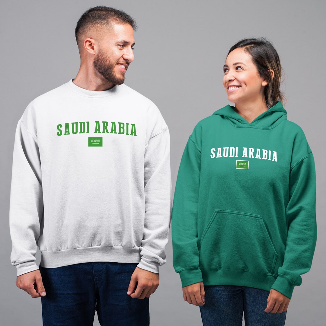 Saudi Arabia Flag Hoodie Sweatshirt - Adult & Youth Sizes - Saudi ...