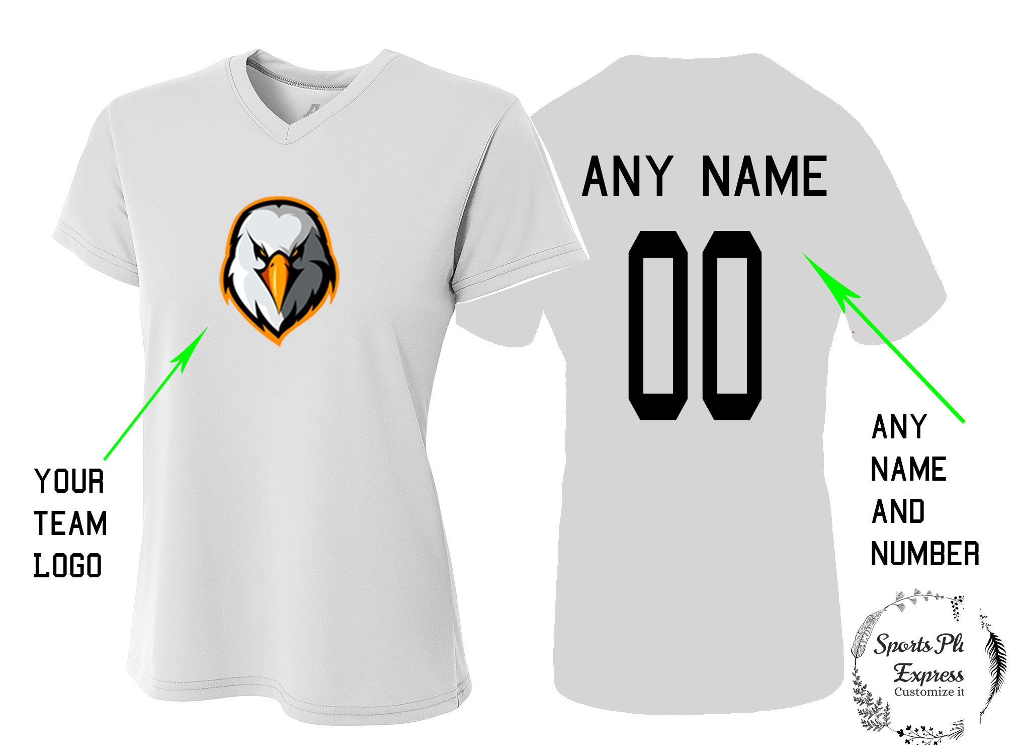 Personalized sports Jersey Team Shirts Name Number Customized | Etsy