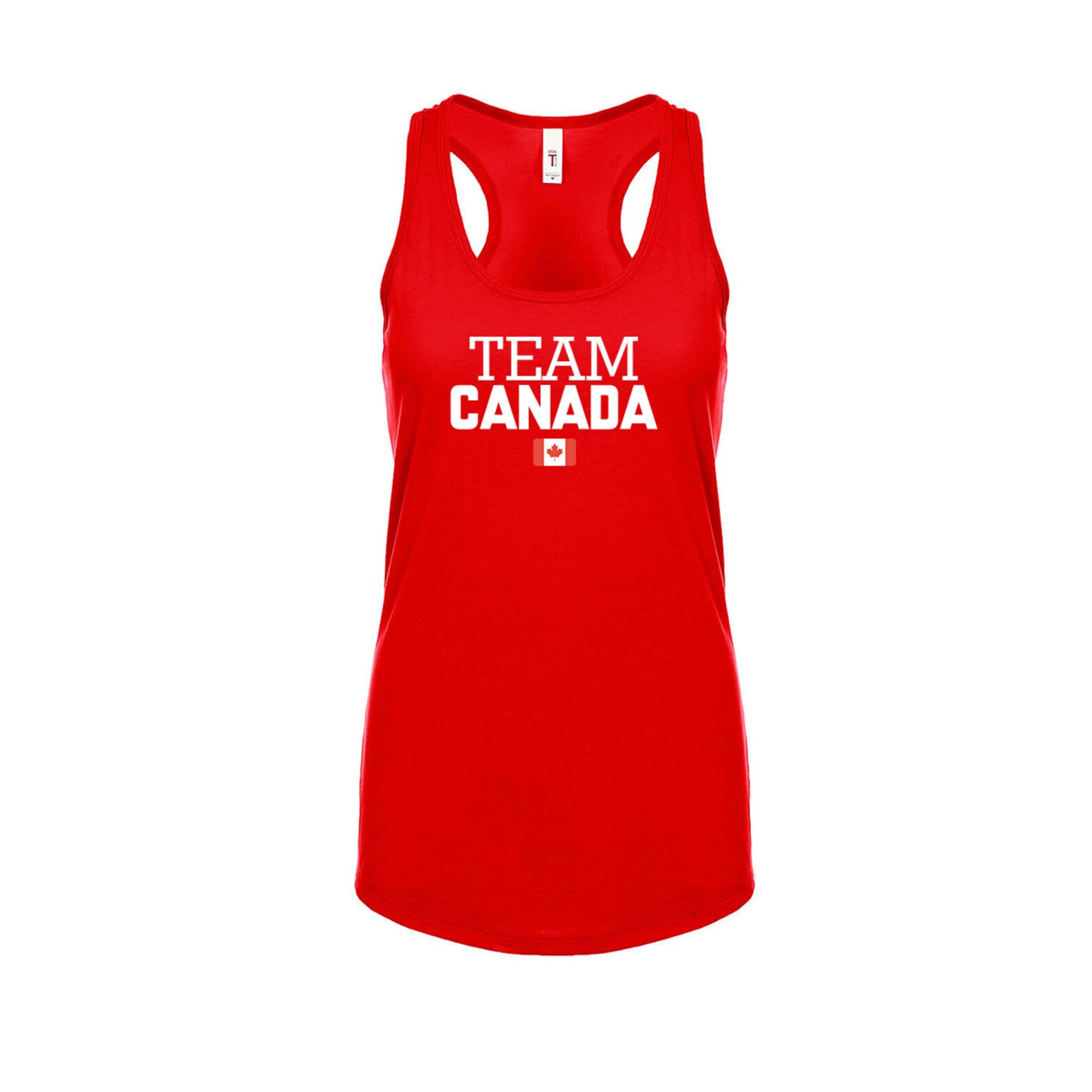 Canada Team Tank top shirts Women Lady 100% cotton tee Any | Etsy