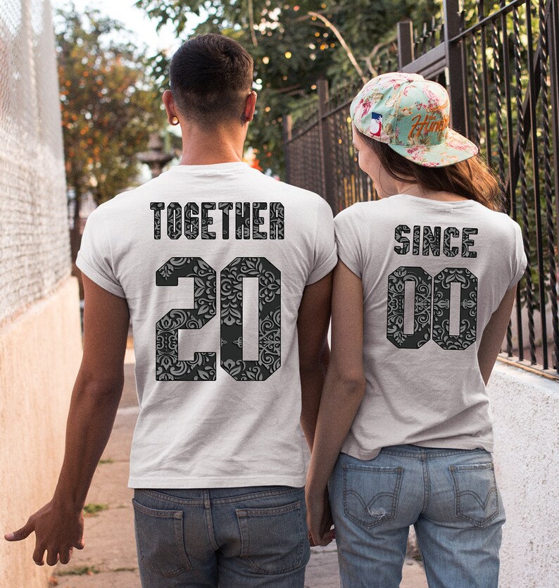 Together Since Couple Matching Shirts Valentines Day Shirt - Etsy