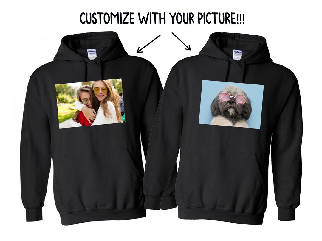 Photo Hoodie, Picture Hoodie, Custom Hoodie Unisex , Custom Photo, Your ...