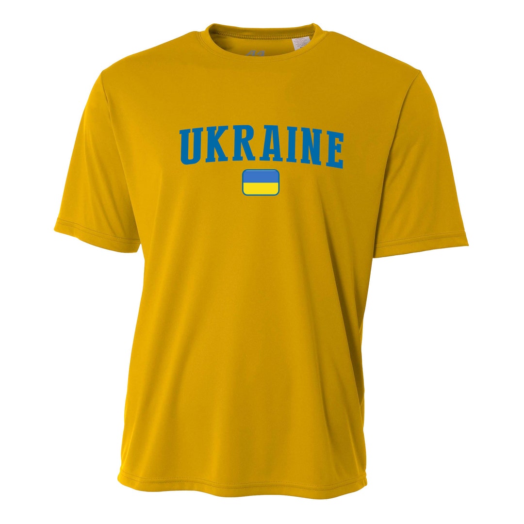 Ukraine Soccer Jersey National Team Customized Name and Number for Kids ...